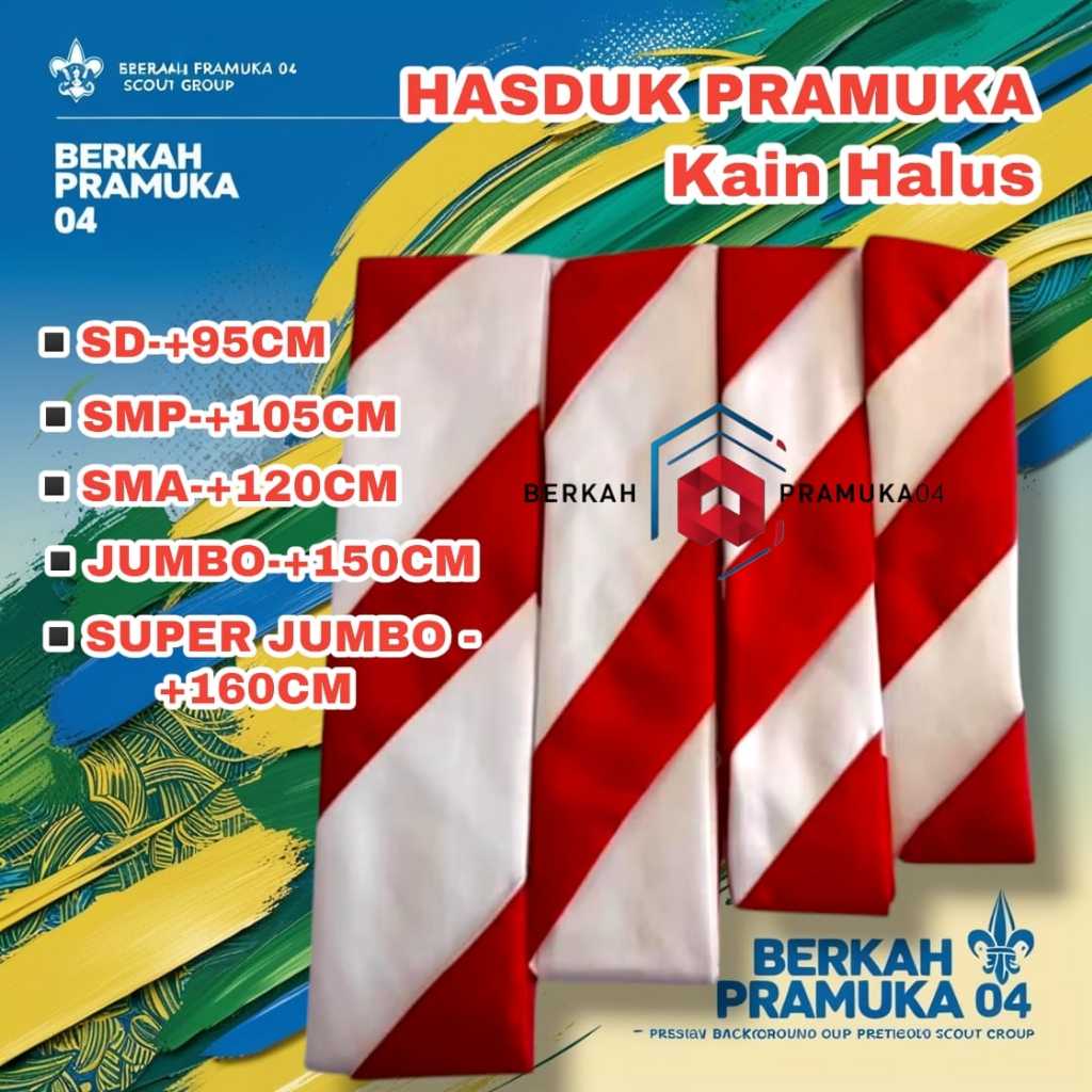 Jual Hasduk Pramuka SD SMP SMA JUMBO (Ecer) | Shopee Indonesia