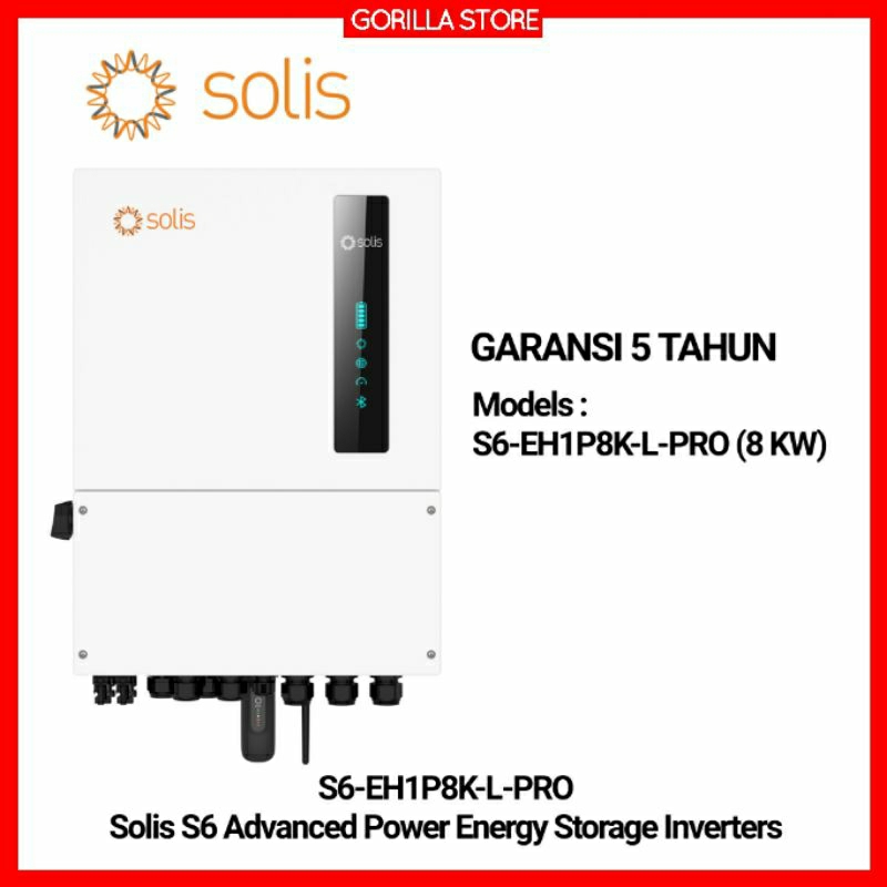 Jual Solis S6 Advanced Power Energy Storage Inverter S6-EH1P8K-L-PRO ...