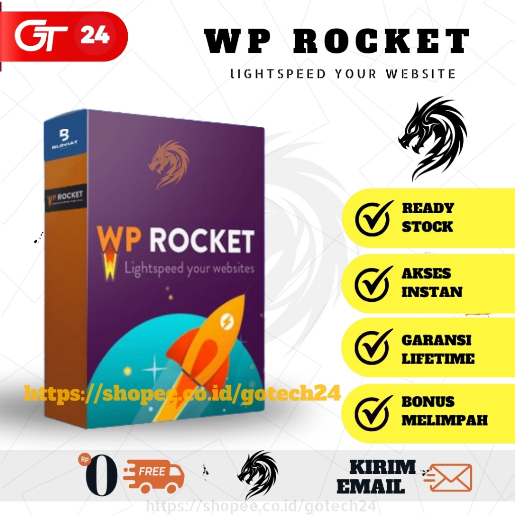 Jual WP Rocket LightSpeed Your Website - Automatic Update Superior Web ...