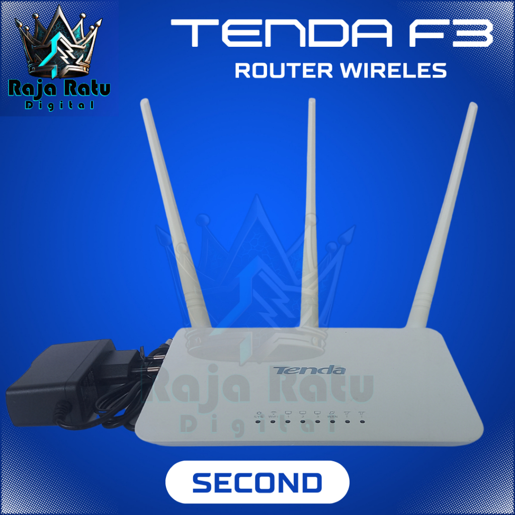 Jual Tenda F3 Router Wireless - Access Point - Repeater - WISP | Shopee ...