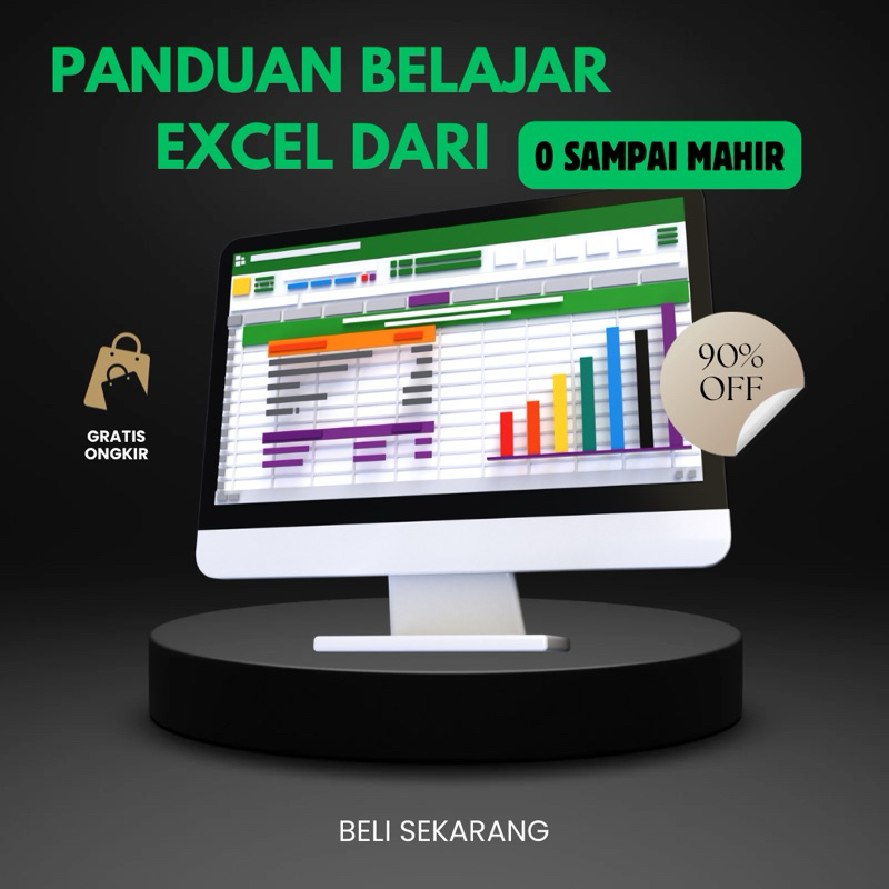 Jual Modul Lengkap Belajar Excel dari 0 sampai Mahir Panduan buku ...