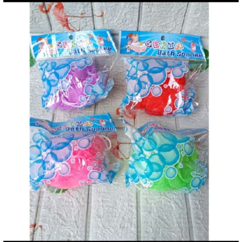 Jual Spon Mandi Jumbo 35gram / Spons Mandi Jaring Besar | Shopee Indonesia