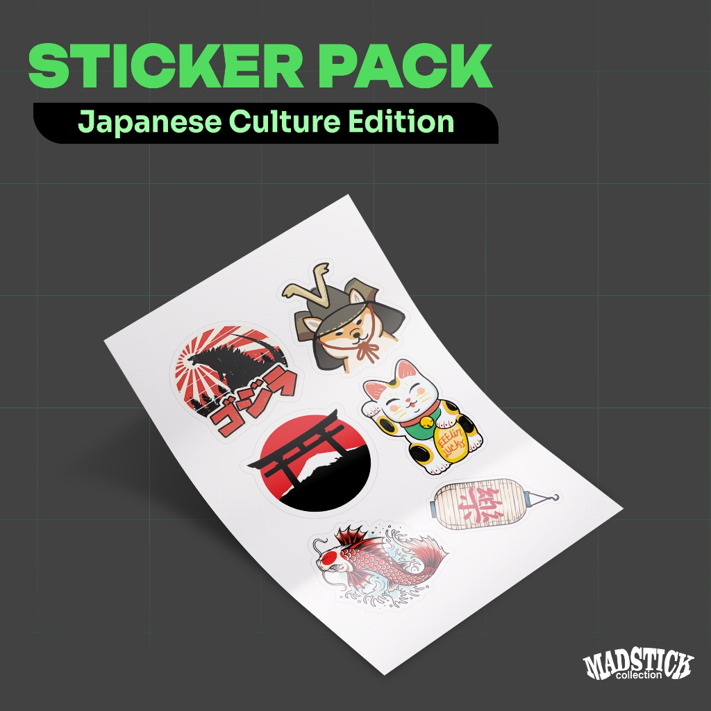 Jual STICKER PACK JAPANESE CULTURE / STICKER JAPAN / STICKER AESTHETIC / STIKER HP | Shopee ...