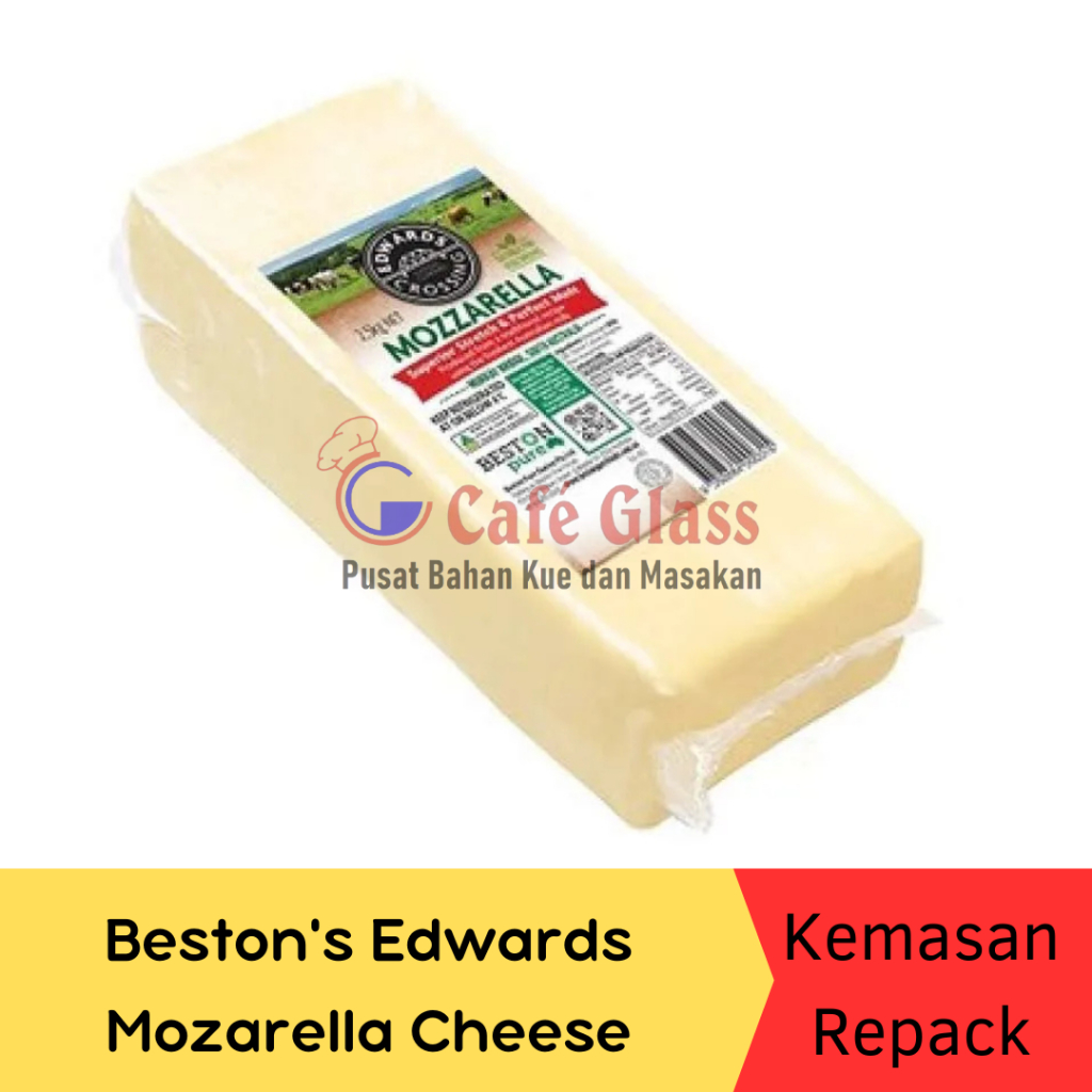 Jual Beston's Edwards Mozarella Cheese / Keju Mozarella-Repack | Shopee ...