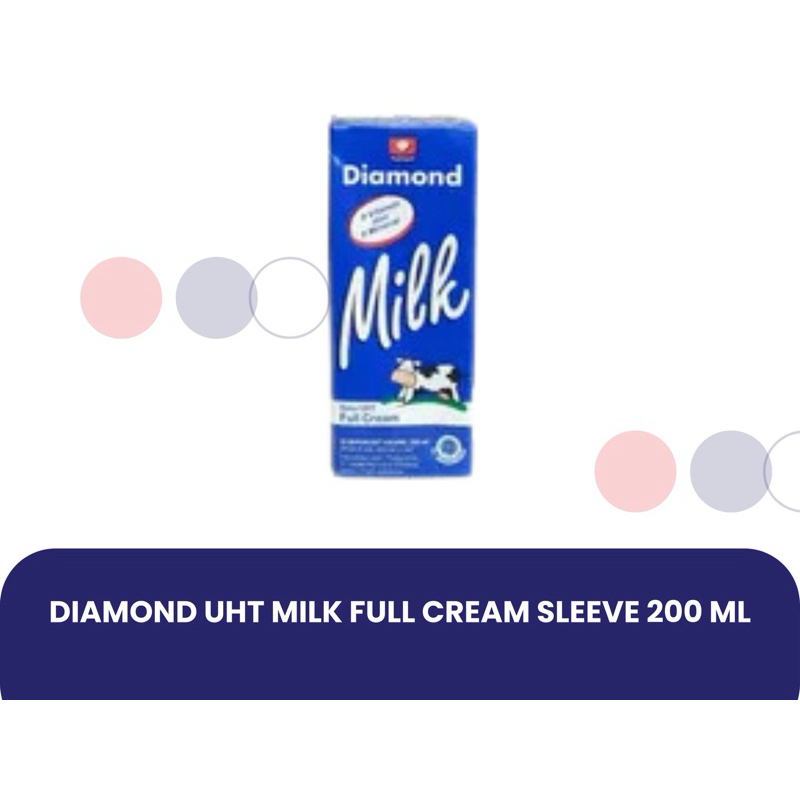 Jual Diamond susu UHT Full Cream Milk Choco Strawberry 200 ml | Shopee Indonesia