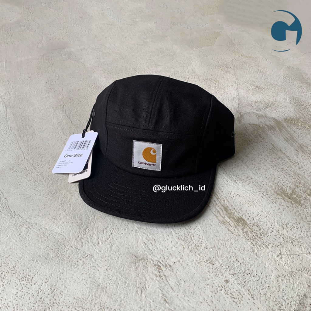 Jual Carhartt WIP, Backley Cap 'Black' | Shopee Indonesia