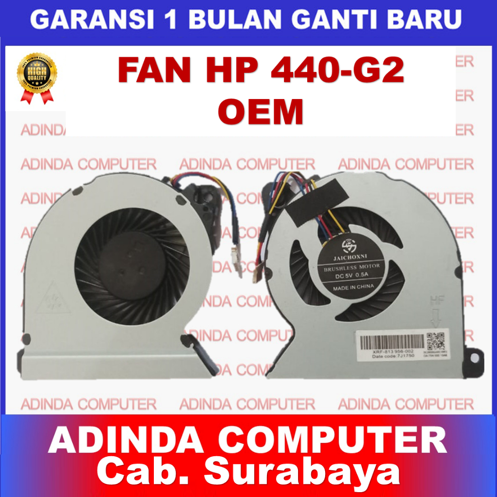 Jual Fan Hp Probook 440-G2 445-G1 445-G2 450-G1 450-G2 455-G1 455-G2 ...