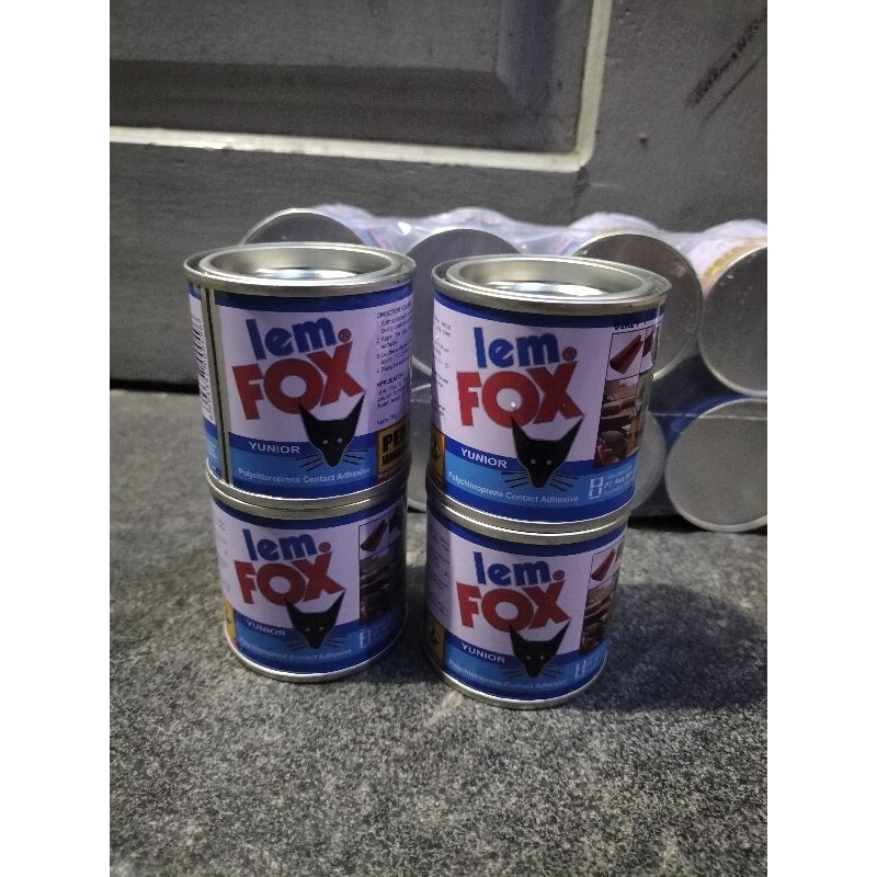 Jual Lem fox 70grm / Lemfox Biru / Lem Fox Kaleng | Shopee Indonesia