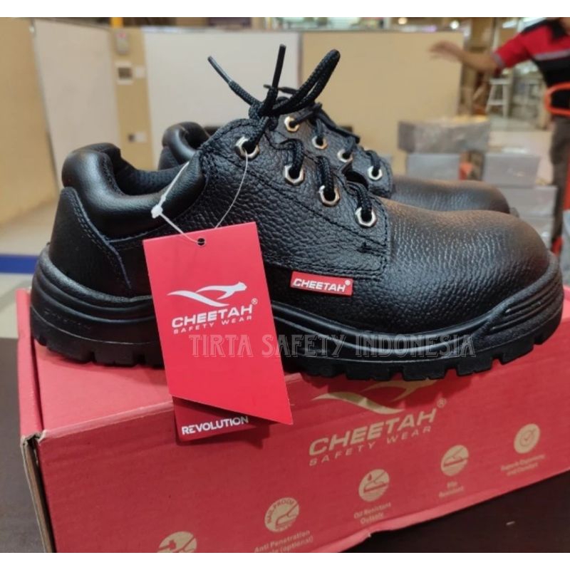 Jual Sepatu Safety Cheetah Type 3002H | Shopee Indonesia