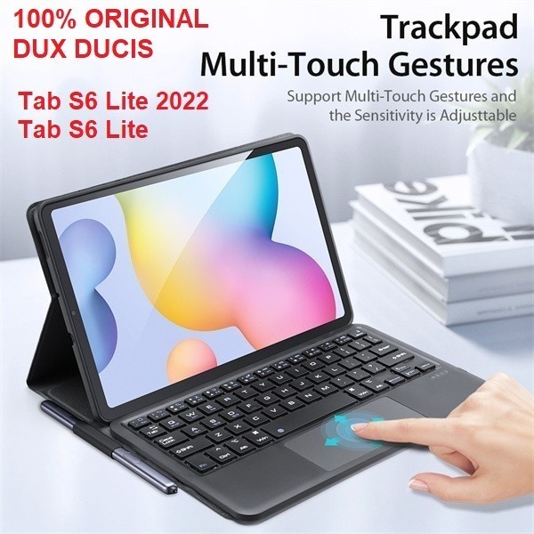 Jual Case Keyboard Bluetooth Wireless Samsung Galaxy Tab S6 Lite 2022 P613 P619 Dux Ducis ...