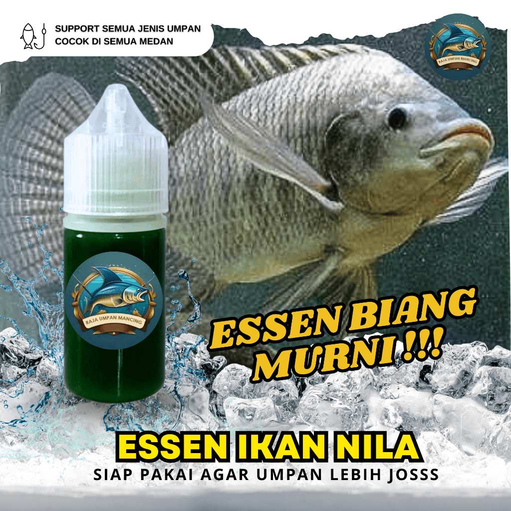 Jual Essen Ikan Nila Media Lumut Paling Gacor Viral Di Tiktok, Essen ...