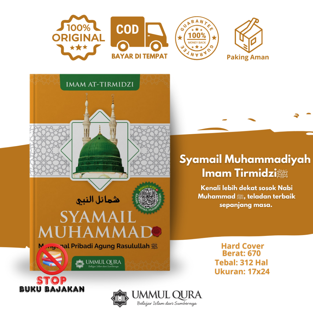 Jual Syamail Muhammad -Hard Cover Edisi Terbaru | Shopee Indonesia