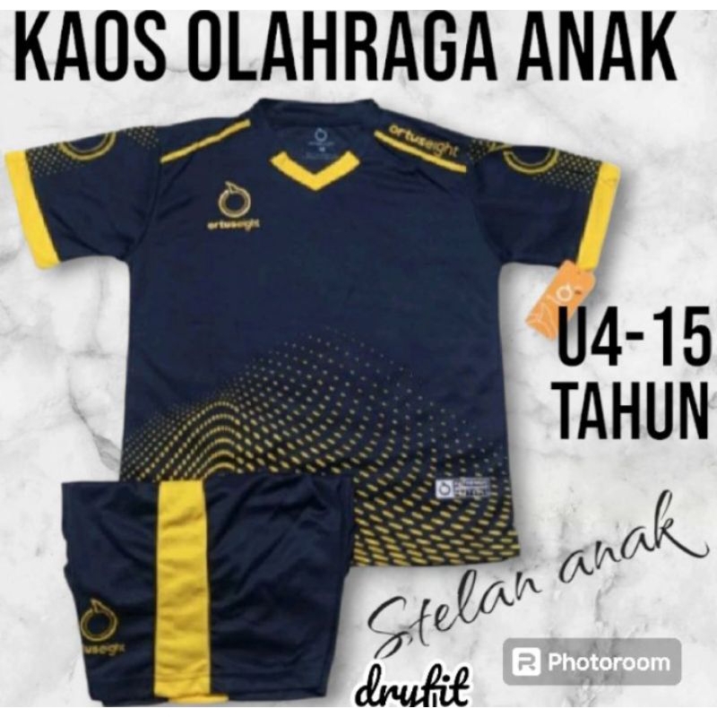 Jual Jersey Anak Anak Bahan Dryfit Dan Nyaman Saat di Pakai | Shopee ...