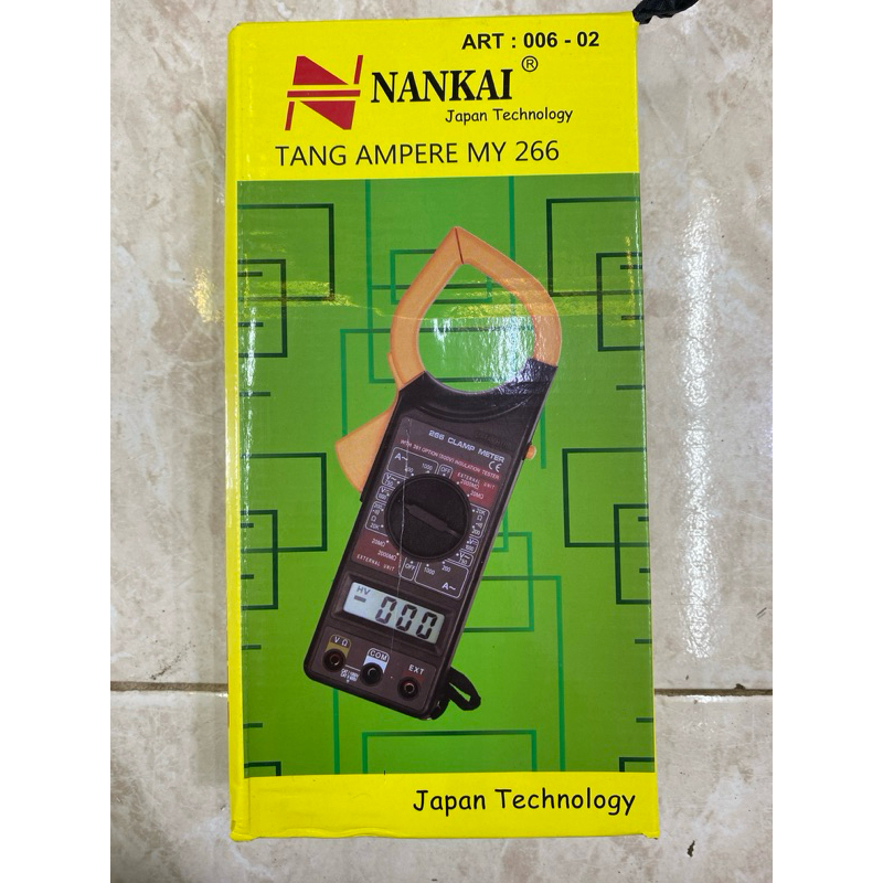 Jual TANG AMPERE MY 266 MEREK NANKAI/ ALAT PENGUKUR AMPERE DIGITAL ...