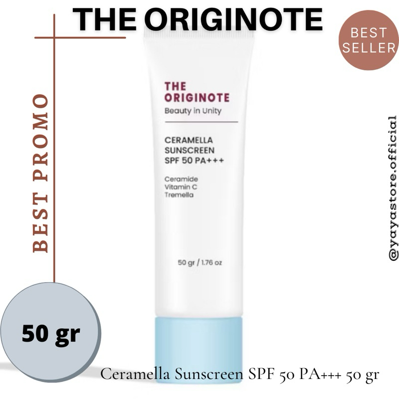 Jual The Originate Ceramella Sunscreen SPF 50 PA+++ gr | Shopee Indonesia