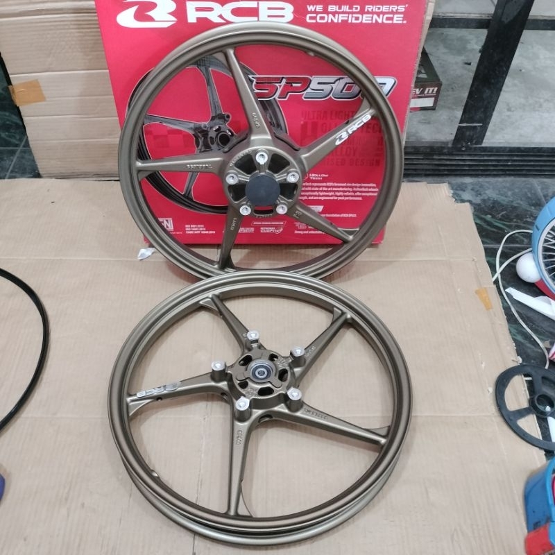 Jual Velg RCB SP522 Sp500 Yamaha Y15ZR Mx King (S/Race) warna Gold 160 ...