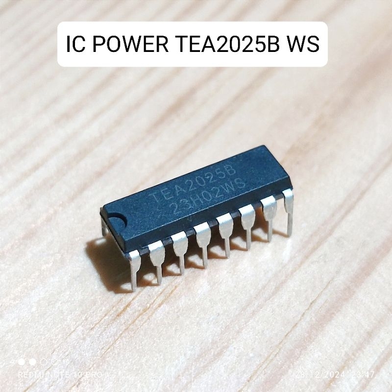 Jual TEA2025B TEA 2025 Audio Amplifiers Stereo Audio Amp DIP 16 Pin IC BC11 | Shopee Indonesia