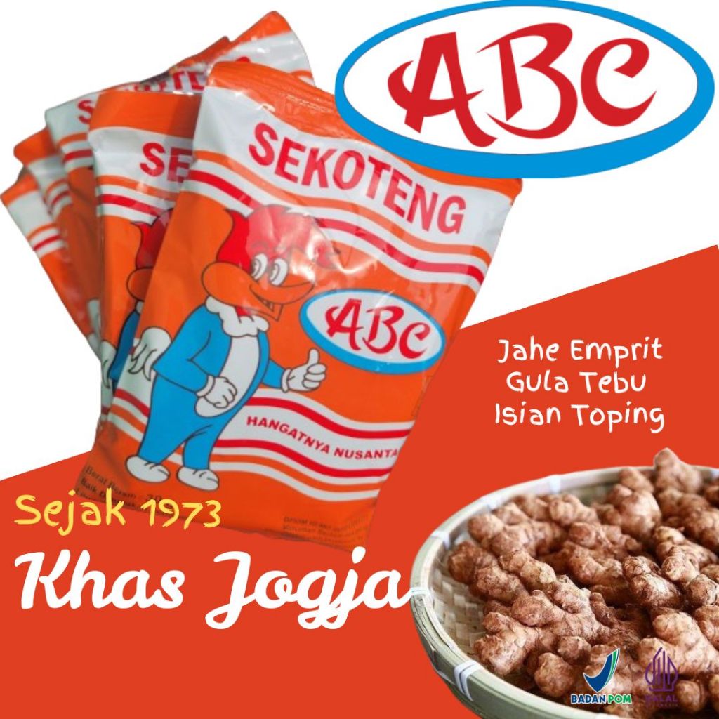 Jual Sekoteng ABC Wedang Jahe Bubuk Instan Asli Khas Jogja Tinggal ...