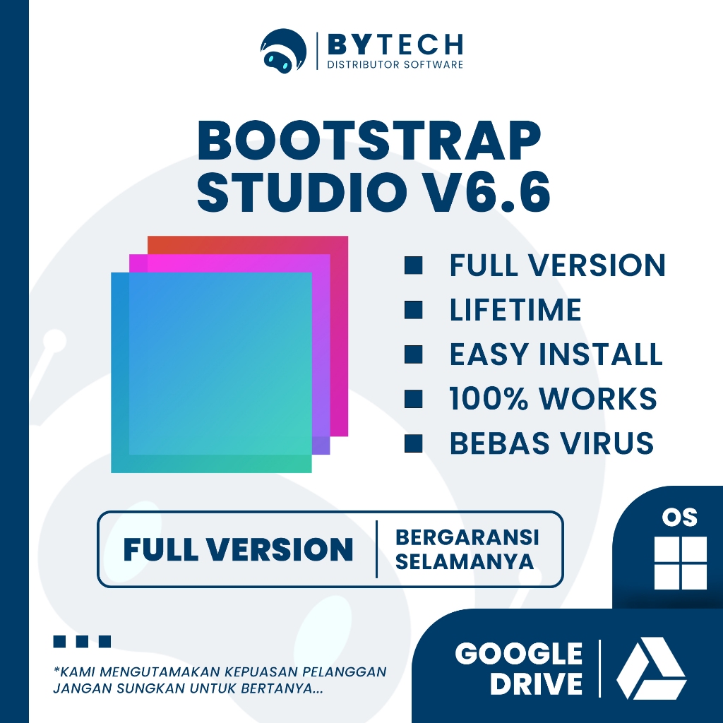 Jual Bootstrap Studio v6.6 | Windows | Shopee Indonesia