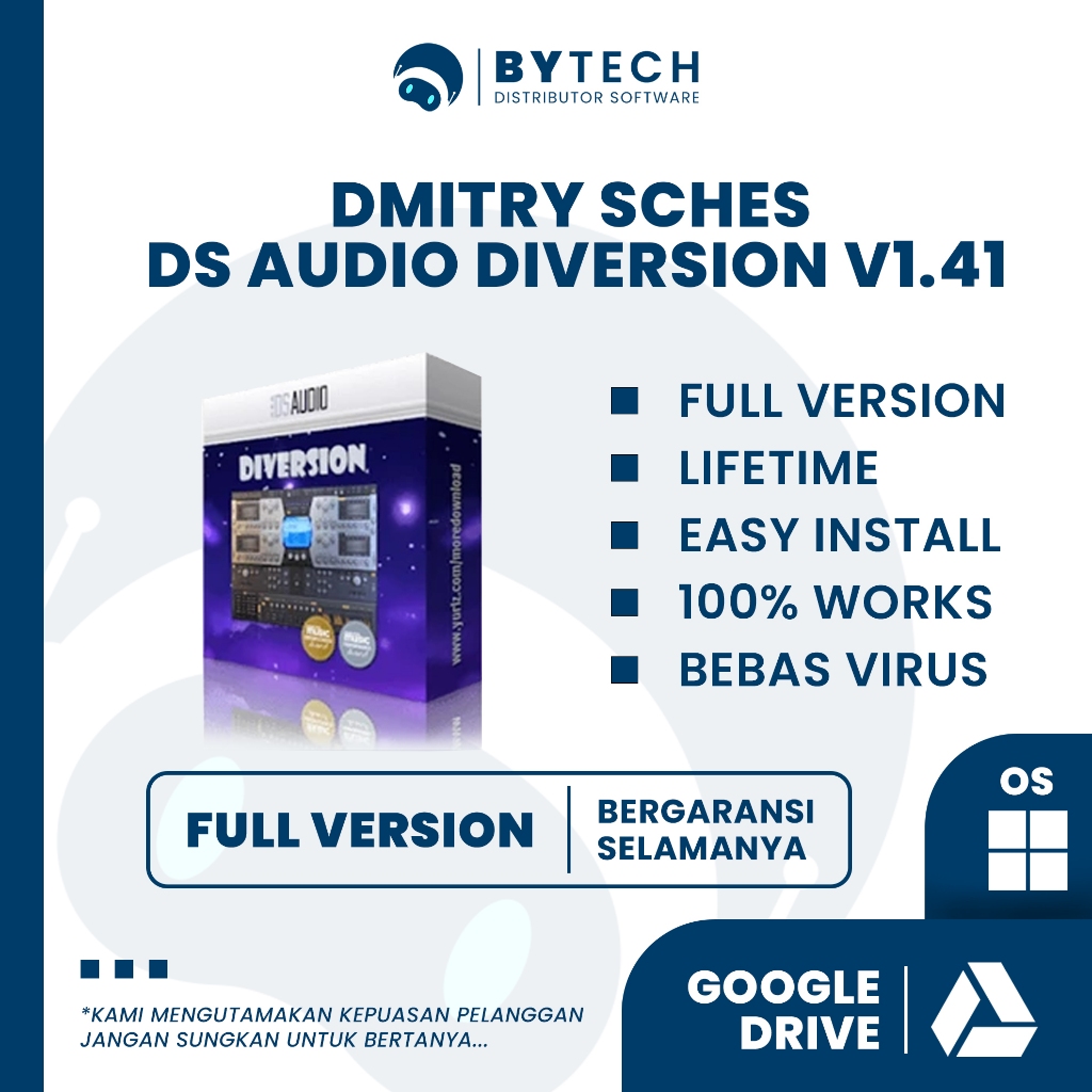 Jual Dmitry Sches DS Audio Diversion v1.41 | Windows | Shopee Indonesia