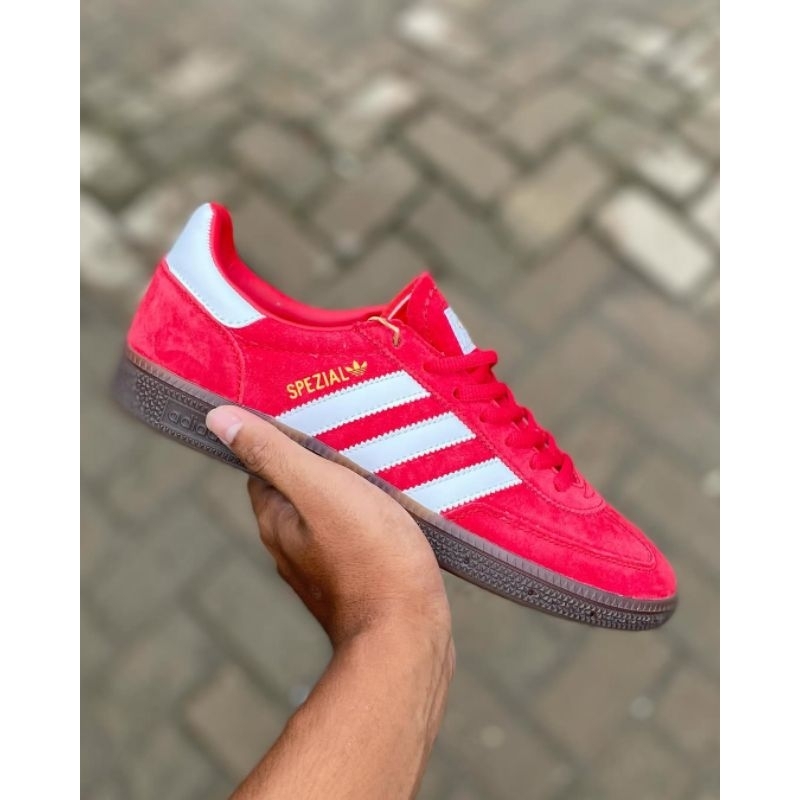 Jual READY SNICKERS ADIDAS SPEZIAL HANDBALL RED SCARLET BNIB HIGH ...