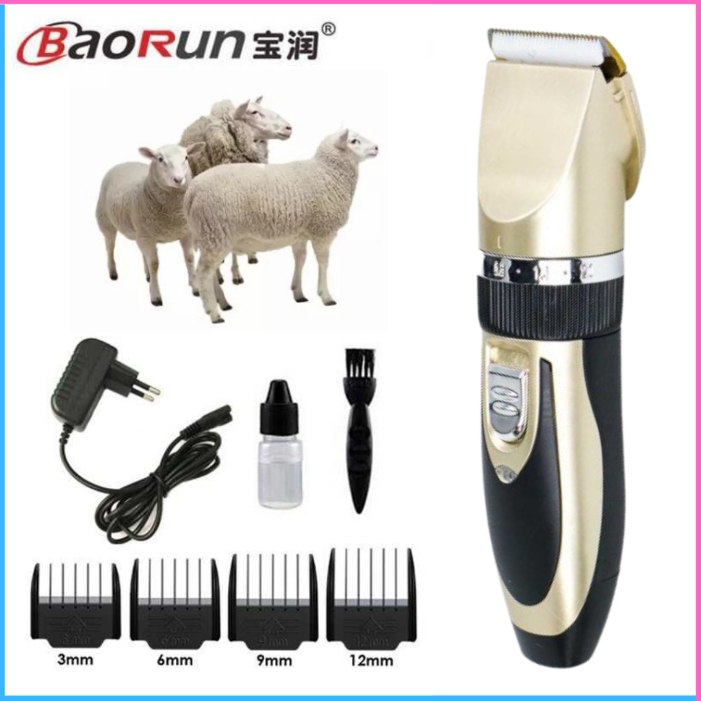 Jual Baorun P2 Terbaru Alat Mesin Cukur Bulu Domba / Elektrik Mesin Cukur Hewan Sheep Clipper ...