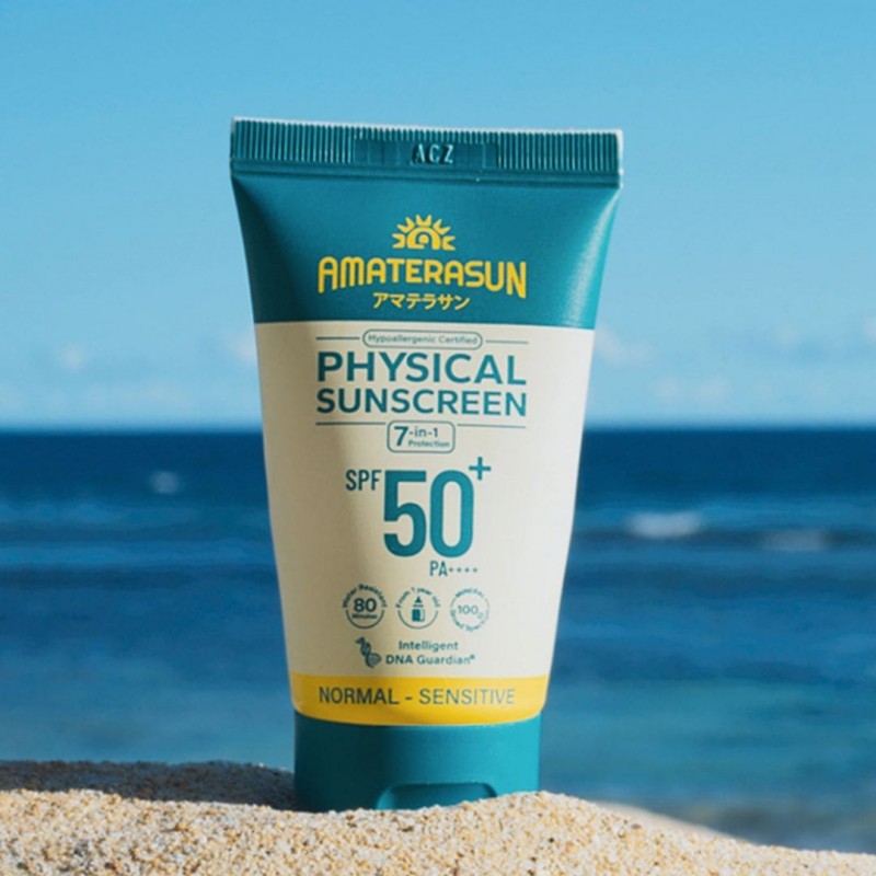 Jual AMATERASUN Physical Sunscreen SPF 50+ PA++++ 30gr | Shopee Indonesia
