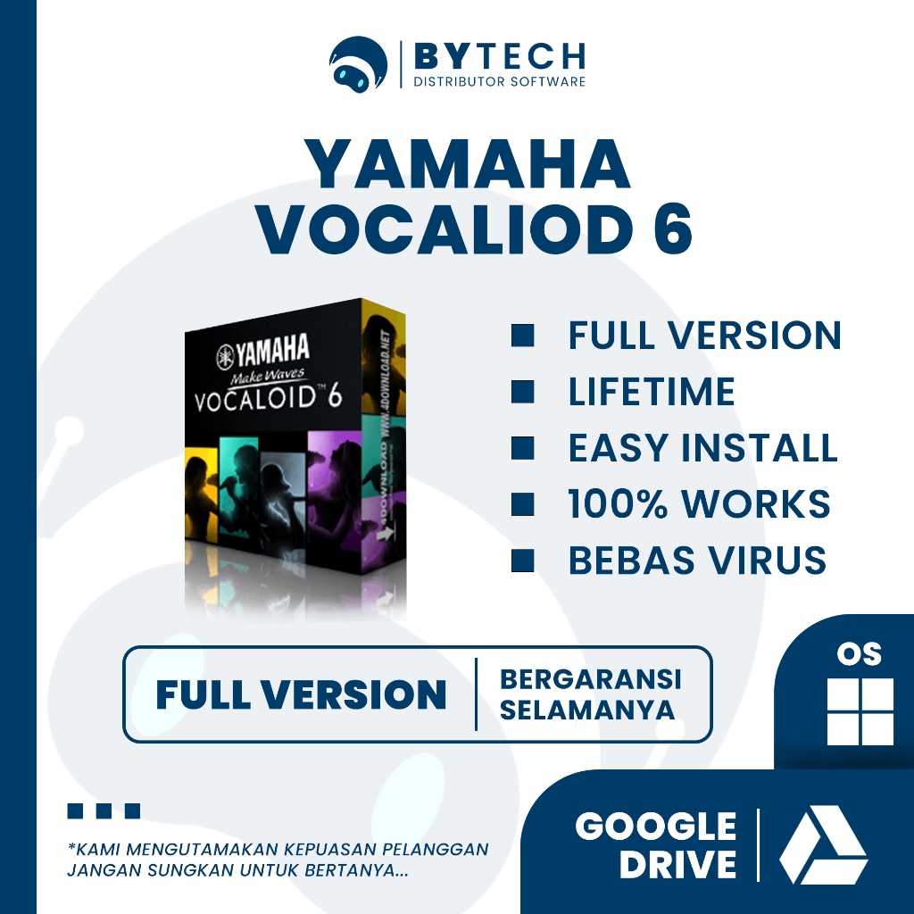 Jual Yamaha Vocaloid 6 | Windows Audio Tools VST | Shopee Indonesia