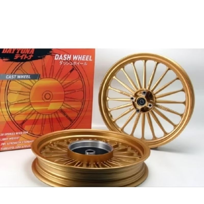 Jual VELG RACING DAYTONA ORIGINAL VELG PALANG 20 185x14 & 215x14 VARIO ...