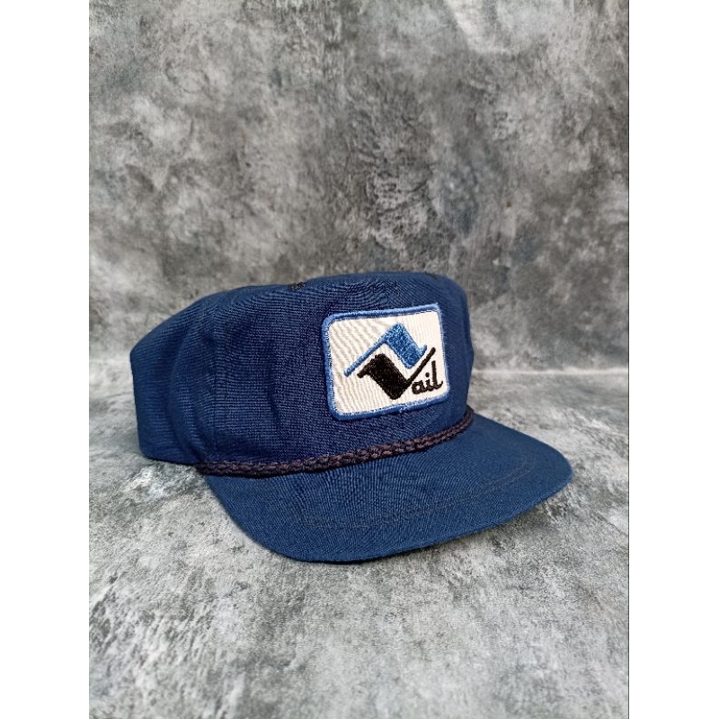 Jual Vintage rope hat vail ski town made in usa | Shopee Indonesia