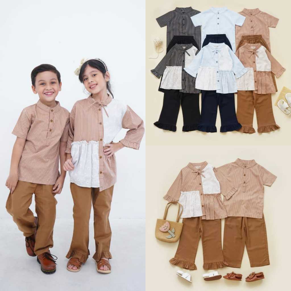 Jual DILAN & RALINE Couple Set Anak 1-10Thn / Setelan Anak | Shopee ...