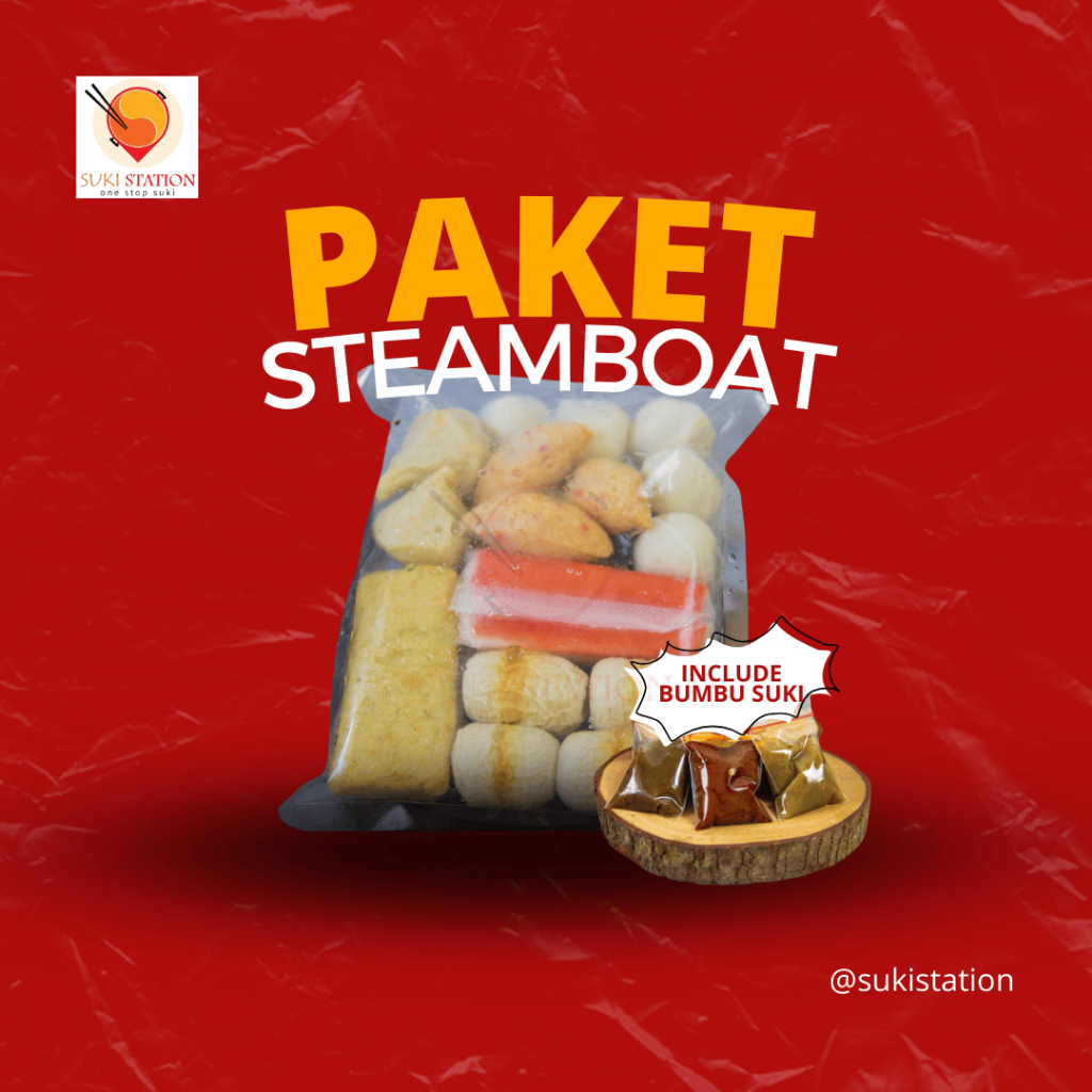 Jual PAKET HEMAT SUKI STEAMBOAT HALAL (PORSI 2 ORANG) +FREE BUMBU ...