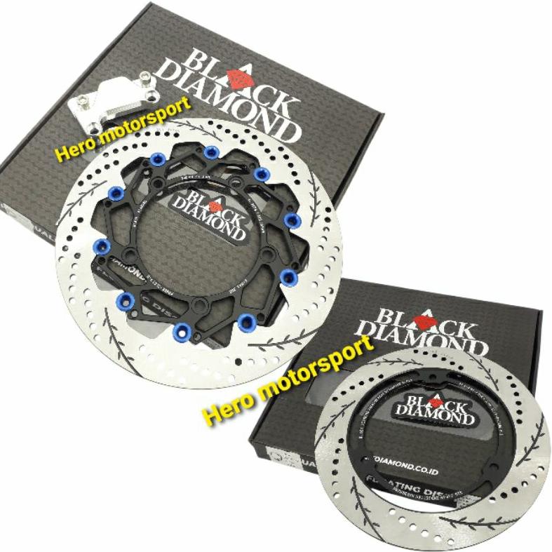 Jual Disc Piringan Cakram Paketan Xmax New Connected/Xmax-old Floating Blackdiamond Best Quality ...