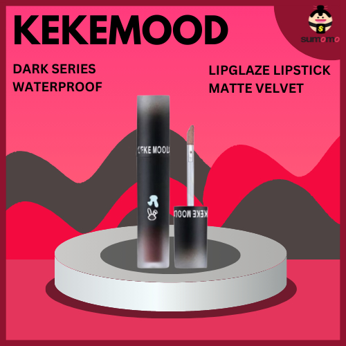 Jual KEKEMOOD Dark Series Waterproof Lip Glaze Lipstick Matte Velvet ...