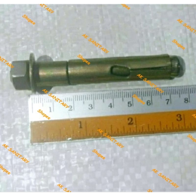 Jual Baut Dinabolt / Dynabolt Baut Beton 12 x 75 ( 7,5cm) - isi 30 pcs ...