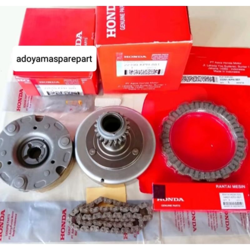Jual PAKET LONCENG MANGKOK GANDA ASSY KPH 4 AITEM HONDA SUPRA X 125 KARBU KHARISMA | Shopee ...