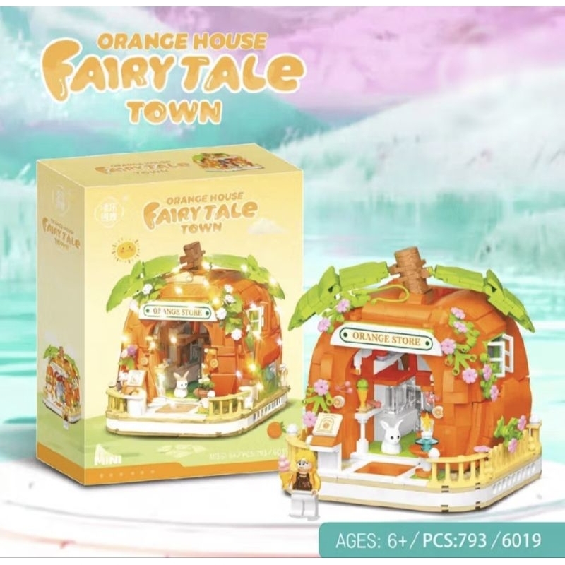 Jual Lego Fairy tale town Gift Mainan anak lego rumah Hadiah Kado Ulang ...