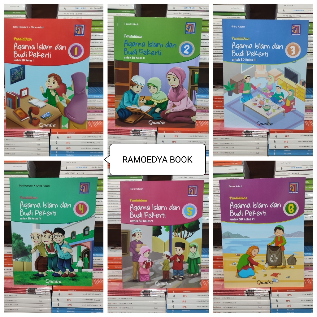Jual Buku Original Agama Islam SD kelas 1,2,3,4,5,6 Kurikulum Merdeka Quadra | Shopee Indonesia