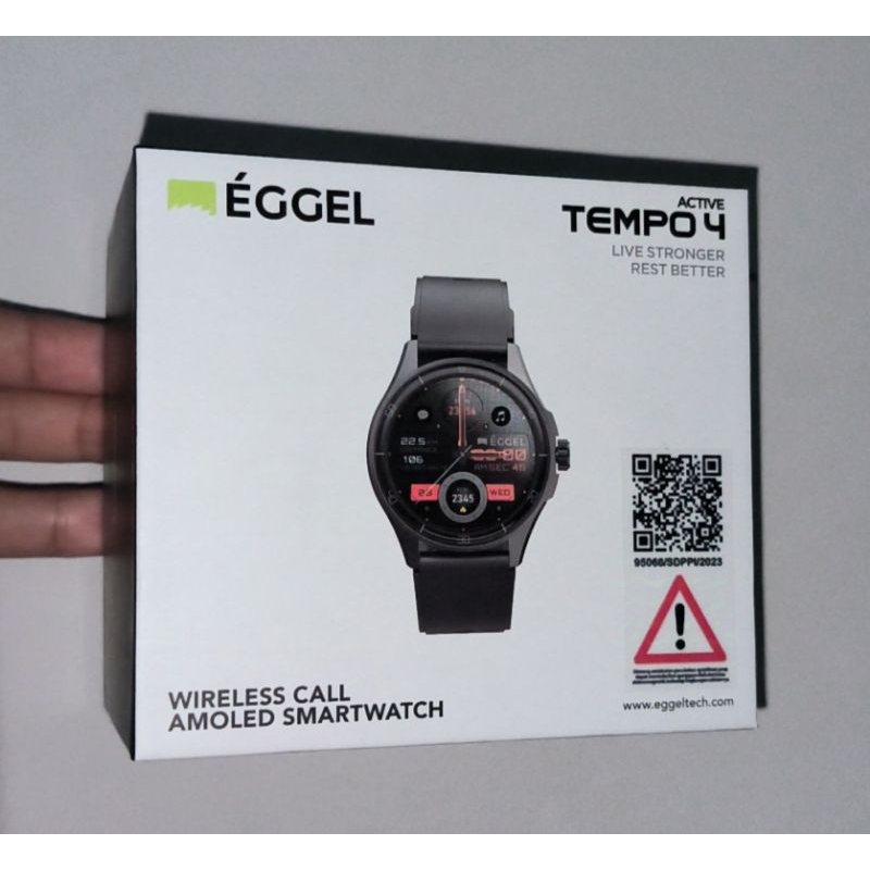 Jual Smartwatch Eggel Tempo 4 Active Amoled new segel | Shopee Indonesia
