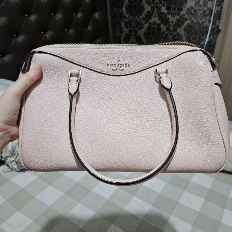 Jual Tas Kate Spade Preloved Original Mimi Satchel warna Rose (Pink ...
