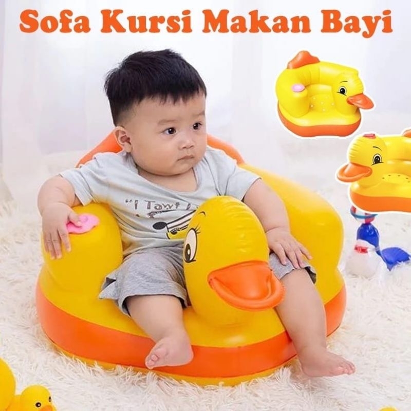 Jual Sofa pompa kursi makan bayi belajar duduk balon baby chair kursi ...