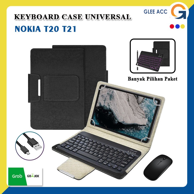 Jual NOKIA T20 T21 10.4 Inch Keyboard Bluetooth Case Universal Guard ...