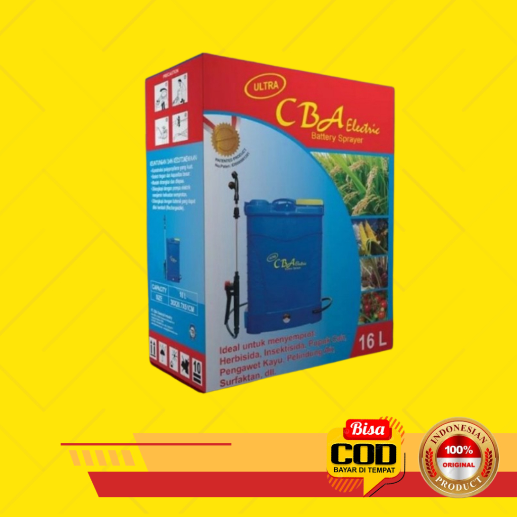 Jual Tangki Elektrik CBA Ultra 16 liter | Shopee Indonesia