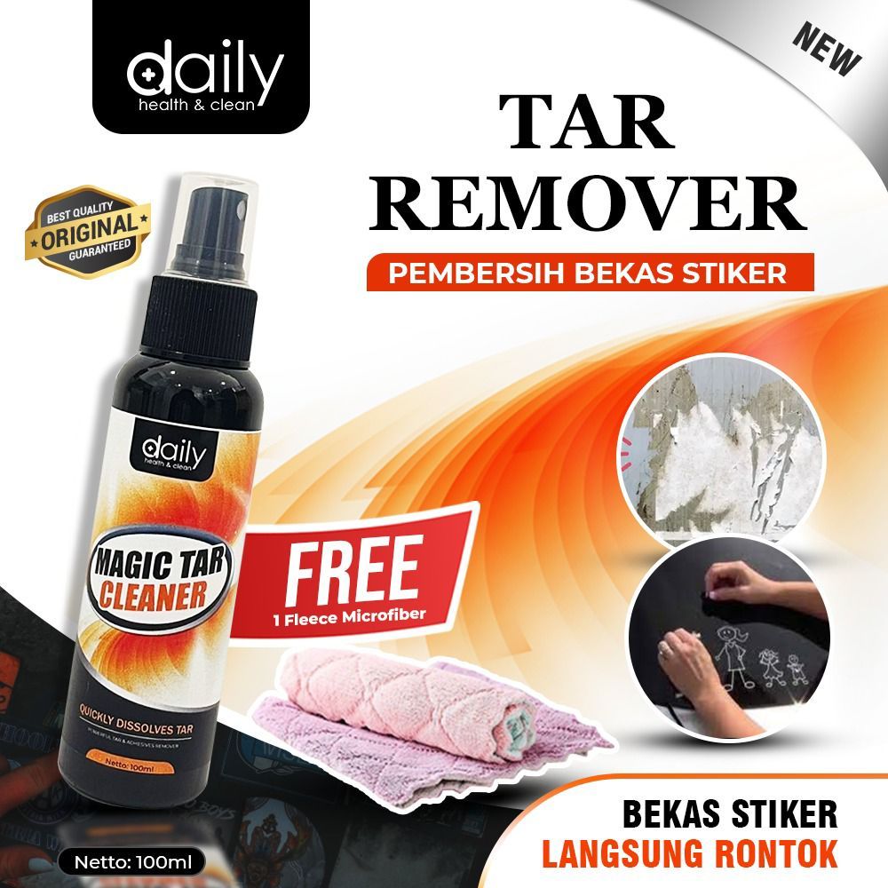 Jual DAILY MAGIC TAR CLEANER/PEMBERSIH BEKAS STIKER | Shopee Indonesia
