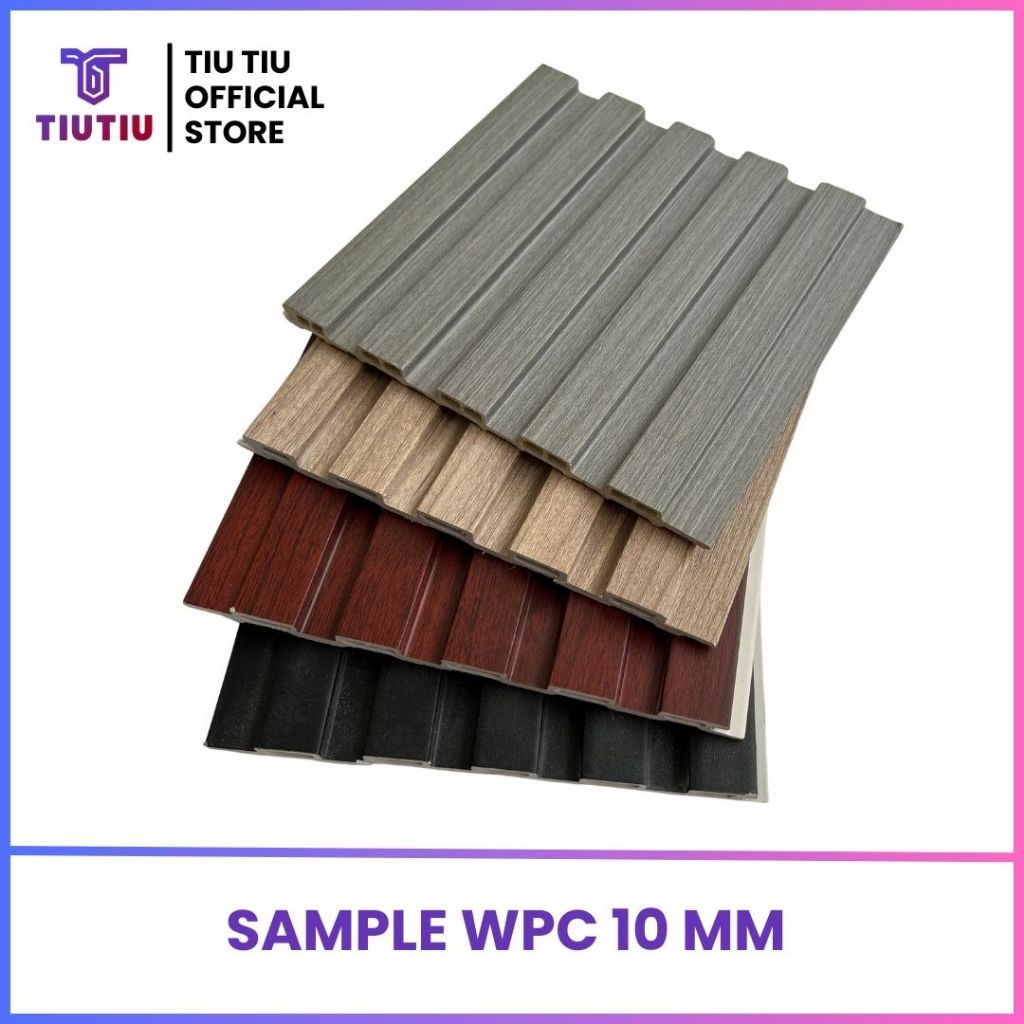 Jual SAMPLE PRODUK WPC 10mm TIU-TIU | Shopee Indonesia