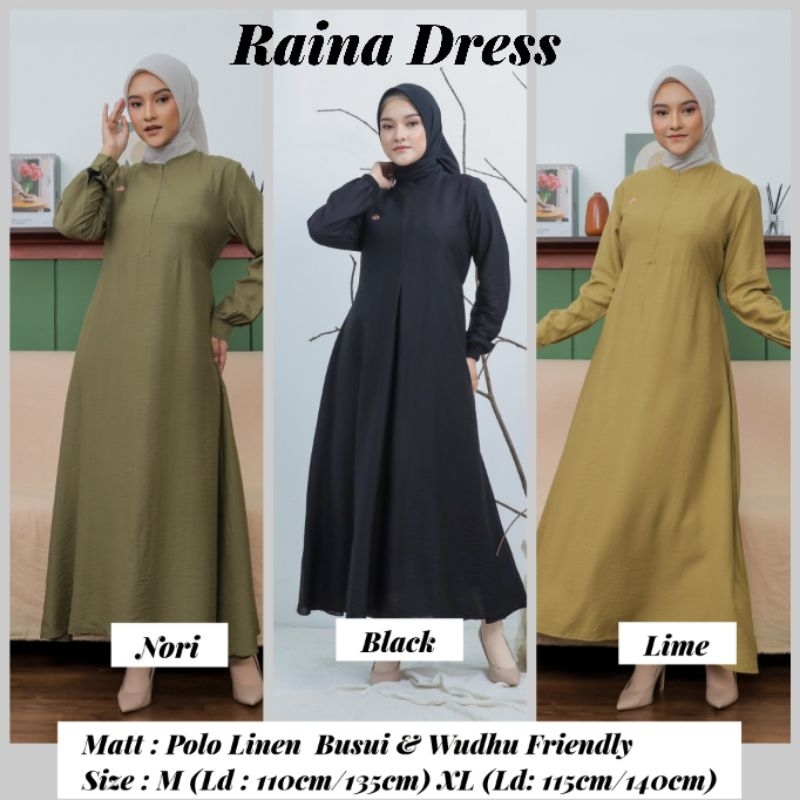 Jual Dhafahra Collection Raina Dress in Black | Shopee Indonesia