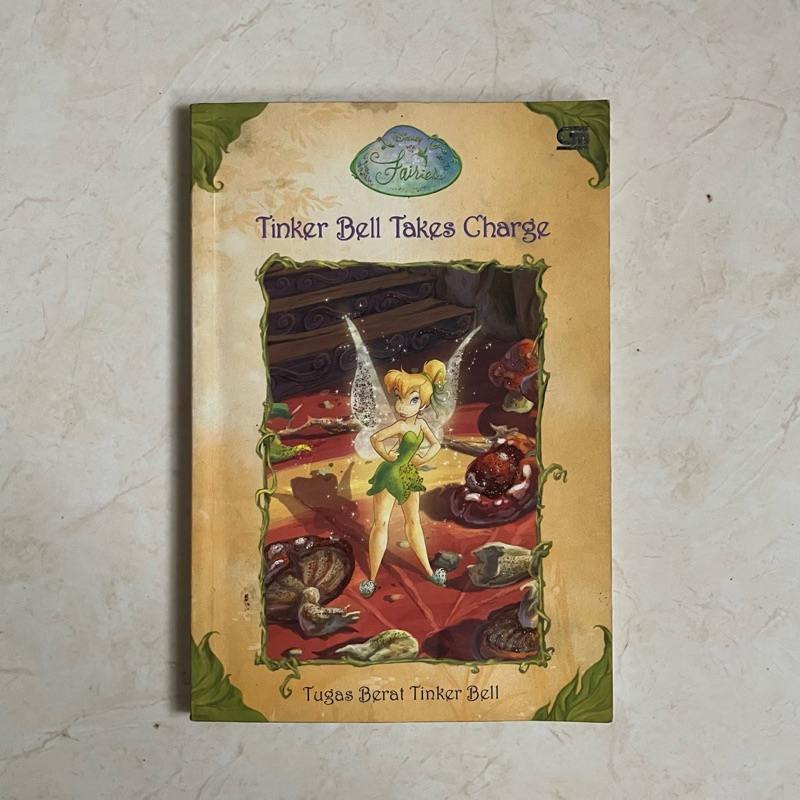 Jual Buku Tinker Bell Takes Charge Novel Bergambar Tugas Berat Tinker ...