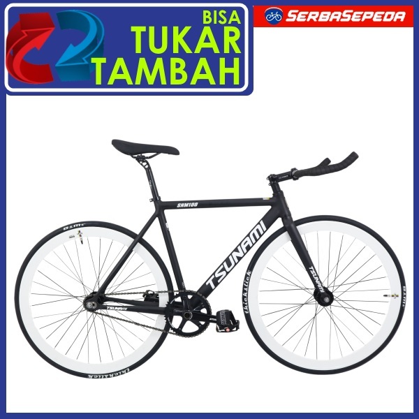 Jual Custom Sepeda Fixie Tsunami SNM 100 700c | Shopee Indonesia