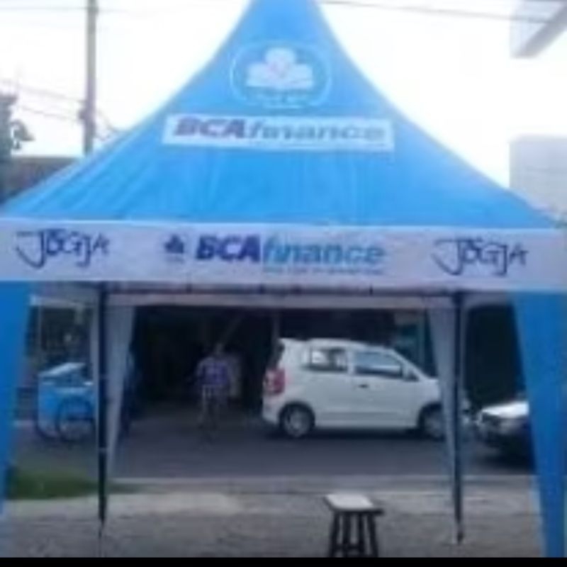 Jual Atap tenda Kerucut 3x3 printing (Hanya Atap) | Shopee Indonesia