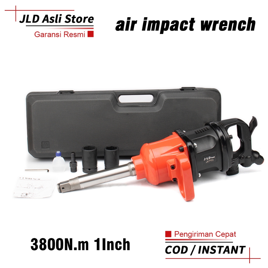 Jual JLD 1" Air Impact Wrench 3800N.m Buka Ban Roda Truck Besar ...